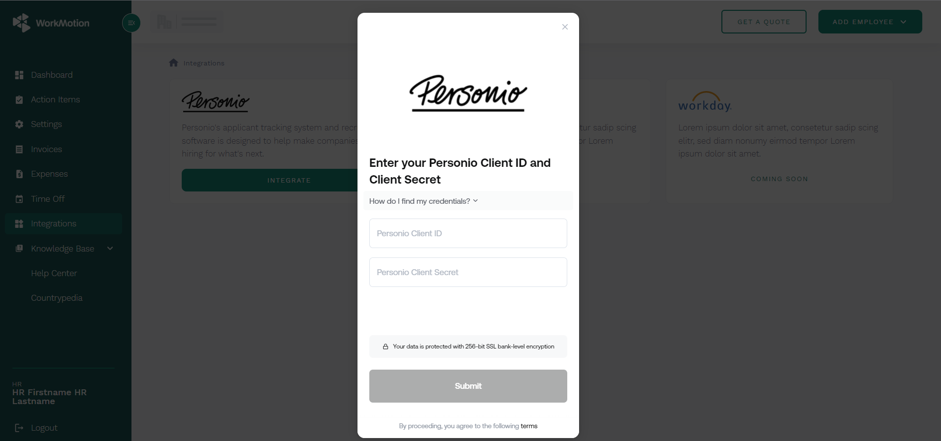 Personio Integration